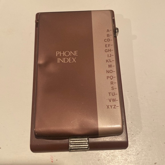 Storage & Organization | Vintage Phone Index | Poshmark